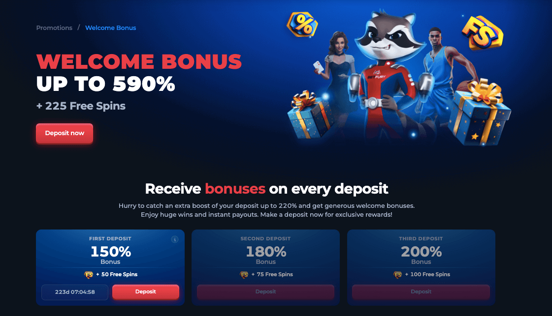 BetFury Casino Review | Gambling Dapp with 8,000+ Games